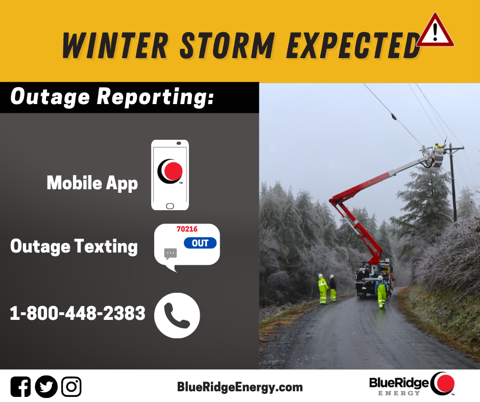 Blue Ridge Energy Remains on High Alert