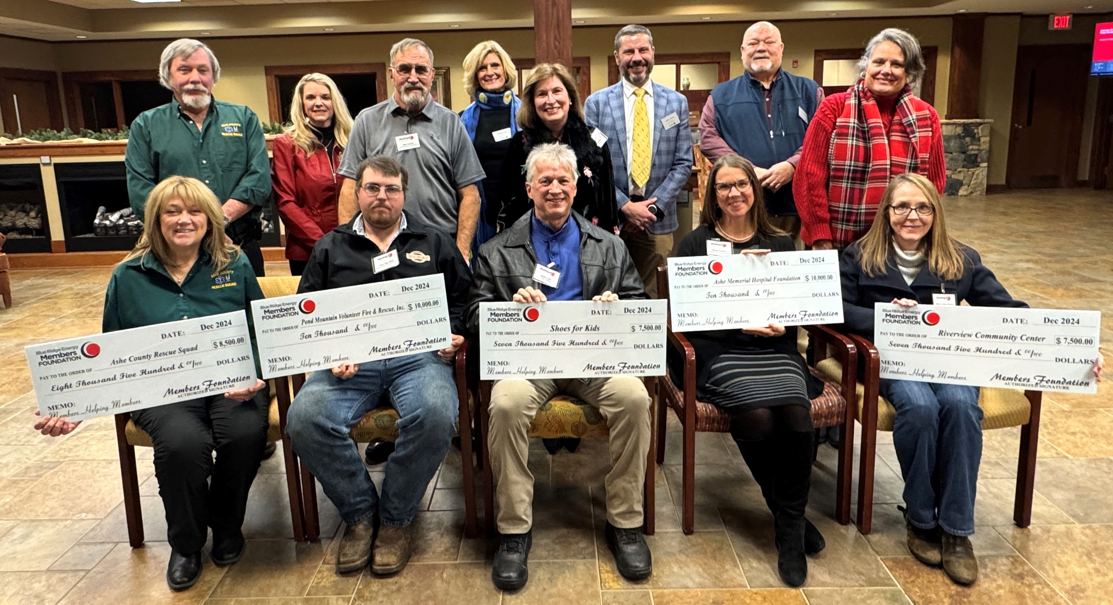 Ashe Community Helping Agencies Receive Foundation Grants