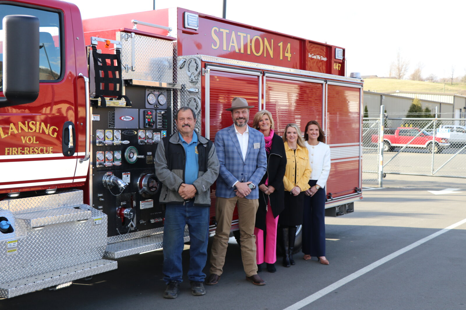 Rebuilding after Helene: Lansing Volunteer Fire & Rescue Receives ...