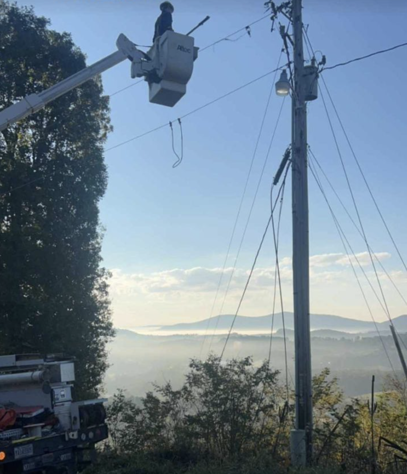 500+ Strong: Teams Push Forward to Restore Power Across the Blue Ridge ...