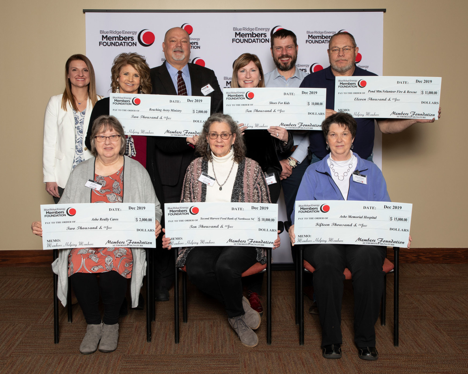 Ashe Community Helping Agencies Receive Foundation Grants